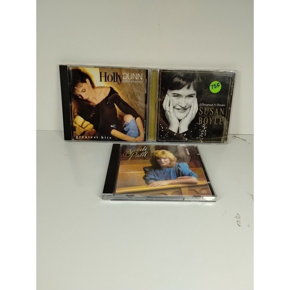 Media | Lot Of 5 Female Cds Susan Boyle Holly Dunn Sandy Patti Sarah ...